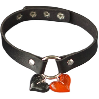 怪糖饰物原创合金颈链皮哥特