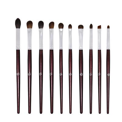 ENERGY/艾诺琪眼影刷10支套刷眼影刷鼻影刷纤维毛眼部化妆套刷