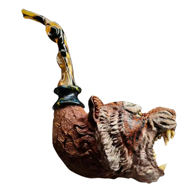 一泓烟斗山君纯手工石楠木精工