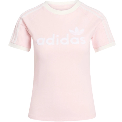 adidas阿迪达斯三叶草夏季女子运动休闲圆领短袖T恤KS9293