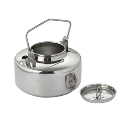 原野304不锈钢水壶户外套锅火枫