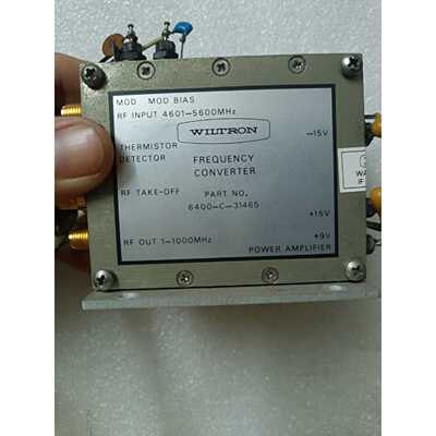议价WILTRON射频变频器 6400-C-31465，4601