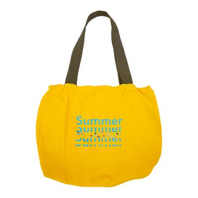 OCE包夏日派对背包多巴胺手提包斜挎大容量抽绳学生帆布单肩包