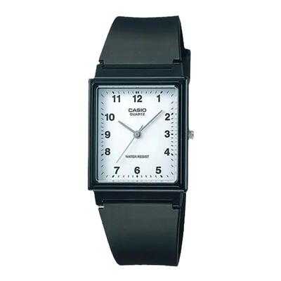 卡西欧简约小方块防水表