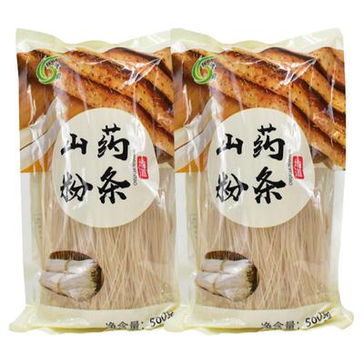 农家手工2500克定陶铁棍山药粉条