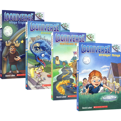 学乐大树系列怪诞世界4册