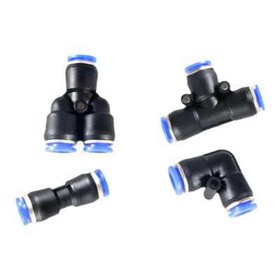 塑料快速插变径气管接头