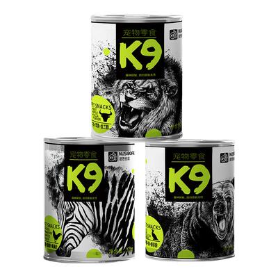 K9肉泥狗罐头不加防腐