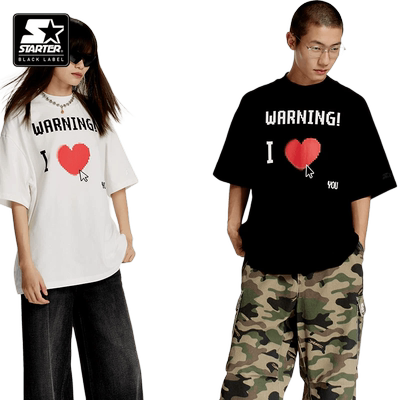 Starter情侣同款爱心短袖情人节