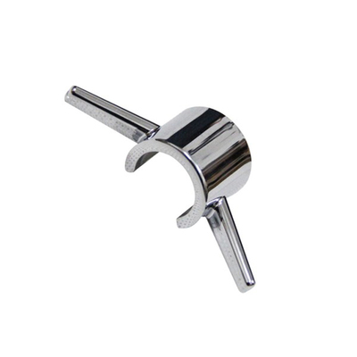 JOMOO 九牧 花洒配件 22圆形双挂钩 配明杆花洒 挂毛巾 990703