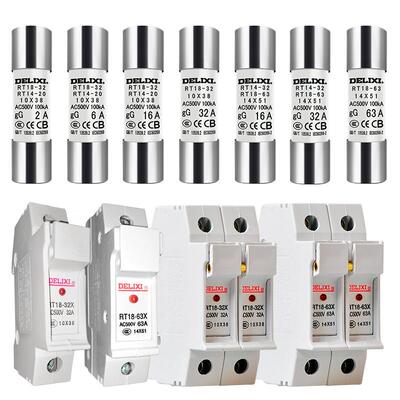 德力西10只38rt-14低压熔断器