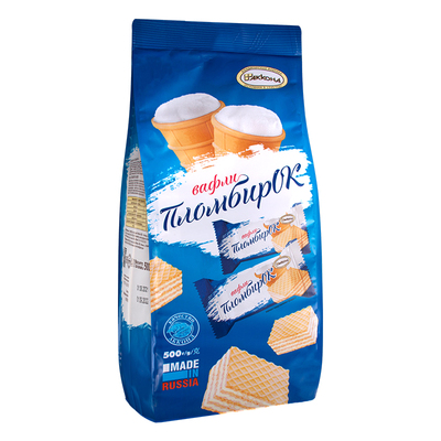 俄罗斯国家馆阿孔特冰激凌味威化