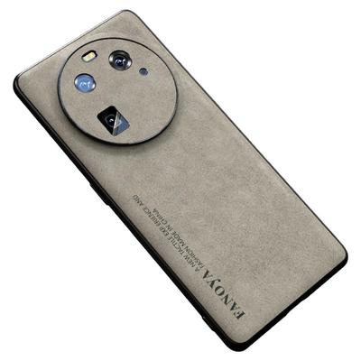 适用oppoFindx7商务轻奢手机壳