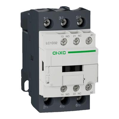 全铜线圈三相三极银触点接触器