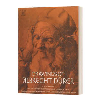 英文原版 Drawings of Albrecht Dürer 丢勒的画作 英文版 进口英语原版书籍