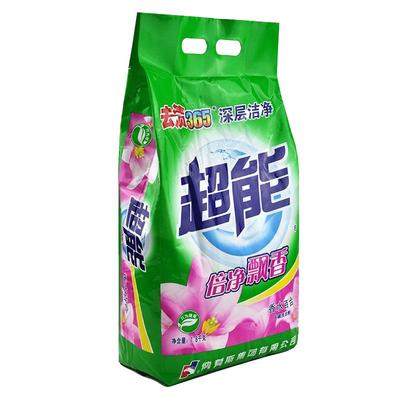 超能洗衣粉飘香袋4斤家庭装