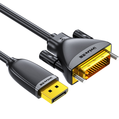 优联DP转DVI转接线公对公