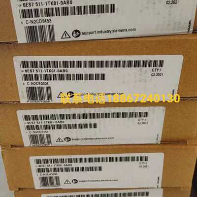 议价6ES7511-1TK01-0AB0西门子S7-1500 CPU 1511T-1PN 中央处理器