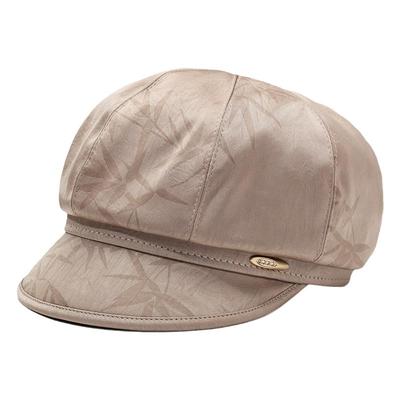 中老年人帽子女春秋薄款鸭舌帽