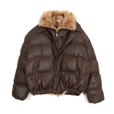 Holocene座山雕棉服外套