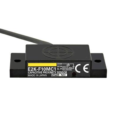 电容式传感器E2K-F10MC1-24 C2-A E2K-F10MB1 B2直流三线接近开关