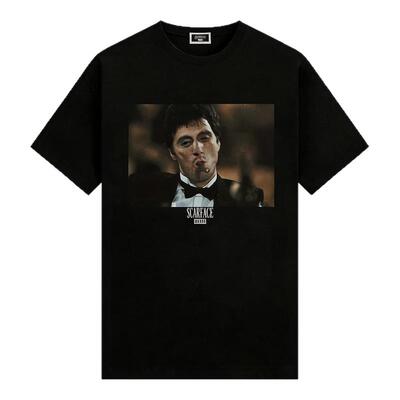 Kith 联名Scarface疤面煞星剧照美潮宽松休闲男纯棉短袖洗水Tee恤