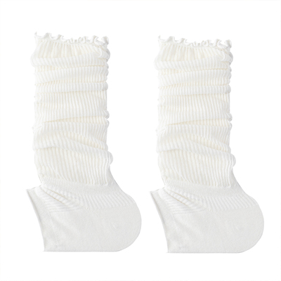 花边小腿袜套袜子女踩脚堆堆袜