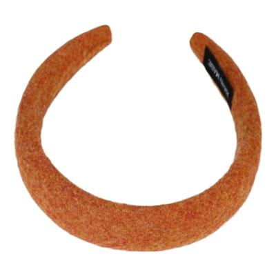 超显白橙色系海绵发箍头箍增颅顶