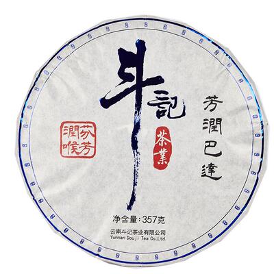 斗记茶业2501芳润巴达生普357克