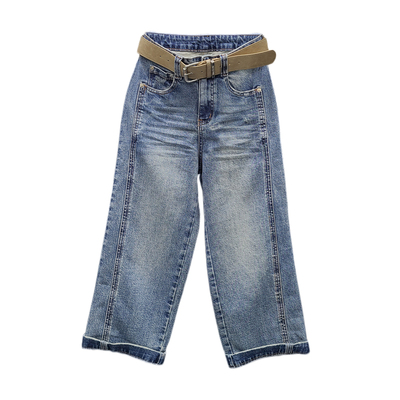 2025春季新款直筒裤女九分法棍裤