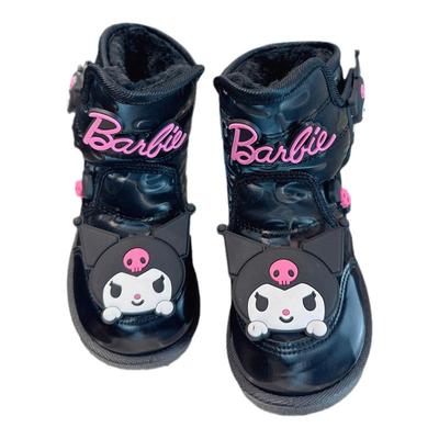 女童冬季加厚绒毛洋气雪地靴