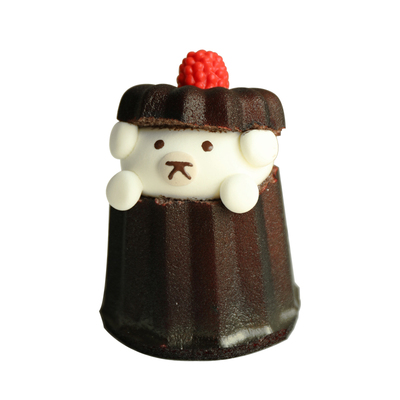 仿真可露丽蛋糕可爱动物造型甜点