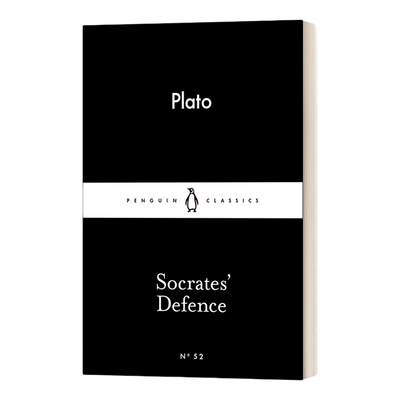 英文原版 Socrates Defence 柏拉图 苏格拉底的申辩 英文版 进口英语原版书籍