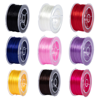 大卷90米升级盒装扁丝手串弹力绳