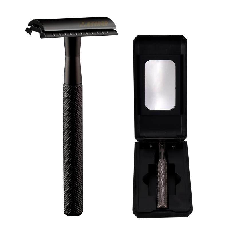 德国精工剃须刀手动男士刮胡刀刀片双面老式刮脸刀剃胡子泡沫套装_虎窝淘