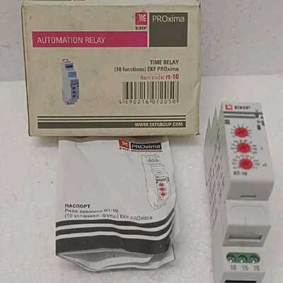 EKF PROXIMA AUTOMATION TIME RELAY RT-10 FREE DELIVERY