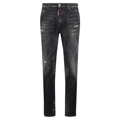 【春夏新品】DSQUARED2/D2次方2026春夏男士修身牛仔裤TeddyJeans