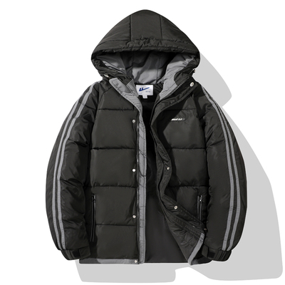 回力棉服男休闲青少年外套棉袄