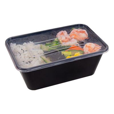 餐聚汇塑料打包盒长方形1000