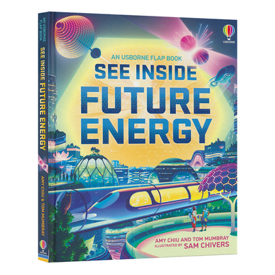 Usborne See Inside Future Energy 尤斯伯恩 看里面系列 未来能源 少儿百科读物 小学生课外阅读 7-9岁 英文原版进口图书