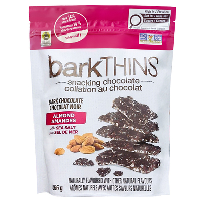 BarkThins黑巧克力海盐杏仁进口