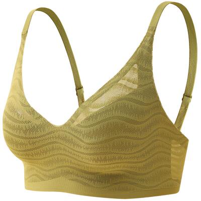 TINGE性感超薄无钢圈收副乳文胸