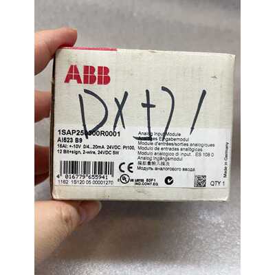 询价下单ABB模拟量输入模块，型号AI523 B9，1SAP2503