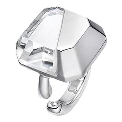 宝石系列拼接水晶耳夹尾戒