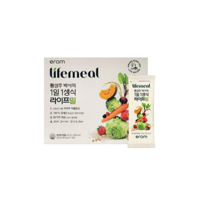 韩国直邮EROM益人谷蔬粉630克早餐饱腹营养代餐粉14条*30克包邮