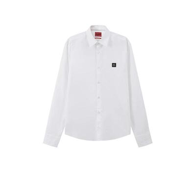 雨果博斯商务长袖衬衫