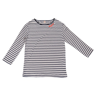 银离子防晒领口撞色刺绣T恤