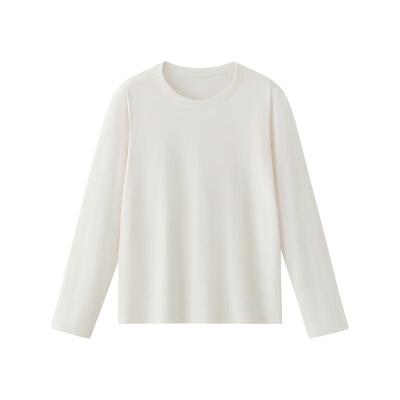 蕉内棉棉301Sleep男女士睡衣5A抗菌棉莫圆领长袖T恤新款家居服