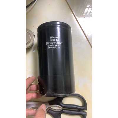 议价海立电容HCGF5A6800F450VDC电解电容维修