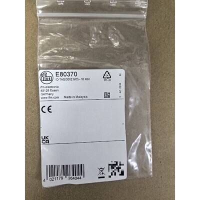 【请询价】全新品IFM易福门E80370